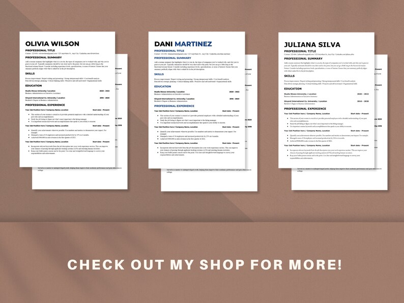 Resume Template For Google Docs Resume Template Ats Friendly Resume