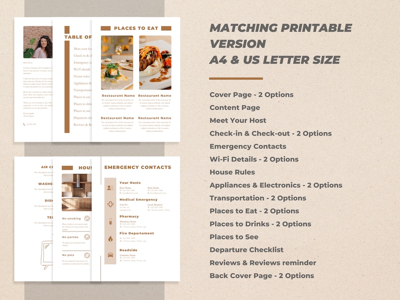 Airbnb Welcome Book Digital Rental Guide Airbnb House Rules Host ...