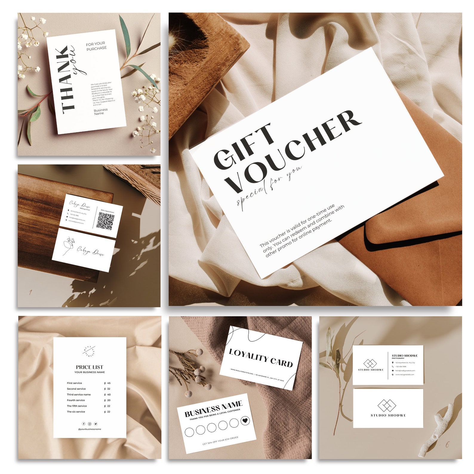 Editable Small Business Bundle Template, Craft Show Bundle, Order Form ...