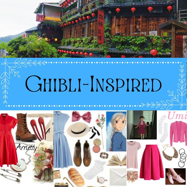Ghibli-inspired Thrifted Mystery Clothing Bundle, Ghibli Clothes, Anime ...