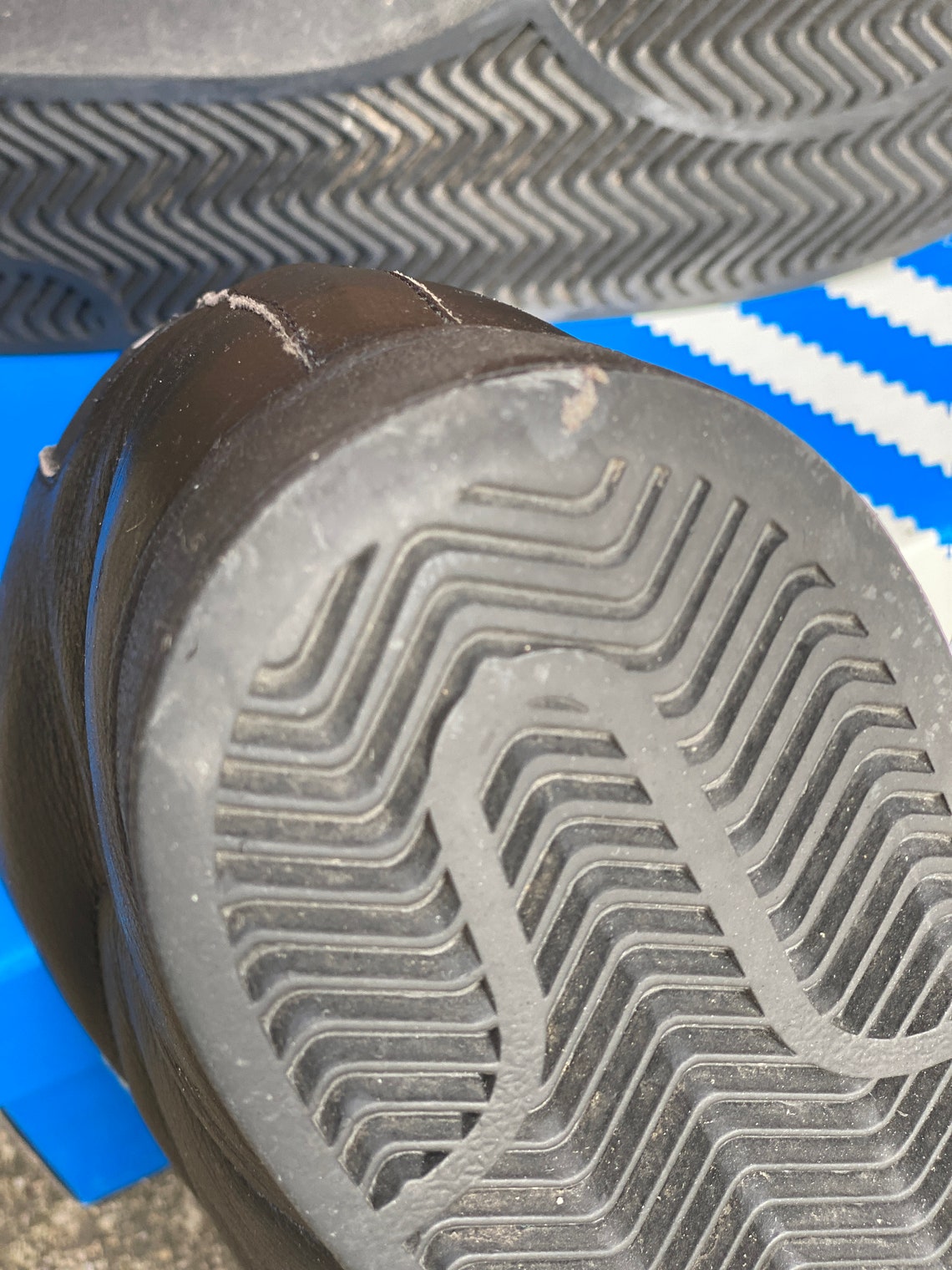 Vintage Adidas Shell Toe Mid-tops, Black Adidas Sneakers, Yellow Laces ...