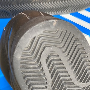 Vintage Adidas Shell Toe Mid-tops, Black Adidas Sneakers, Yellow Laces ...