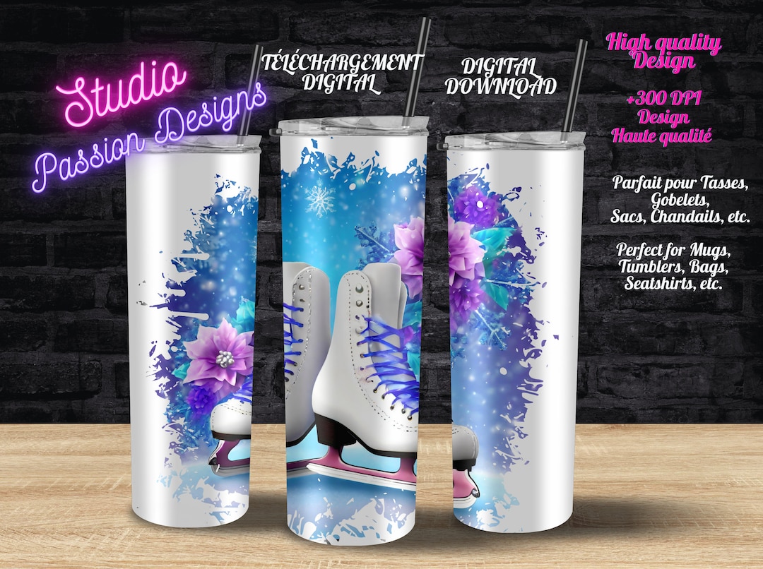 Figure Skates - Ice Skating Figure - Ice - Ice - Flowers - Flowers ...