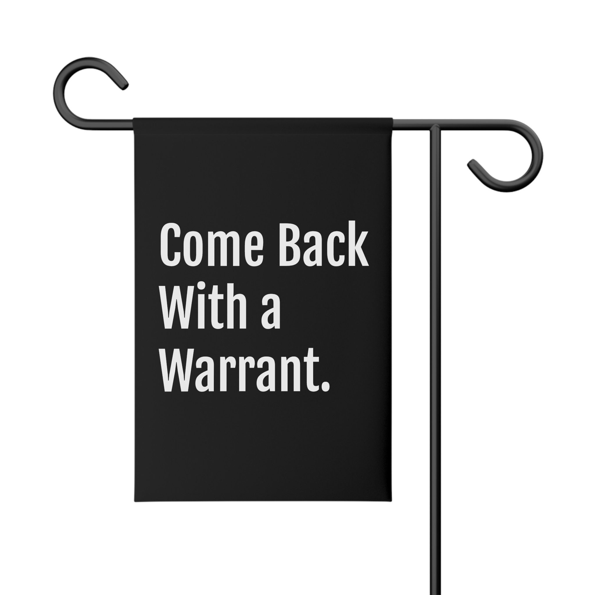 Justice Garden Decor|anti Police Decor|warrant Officer|anti Police Sign ...