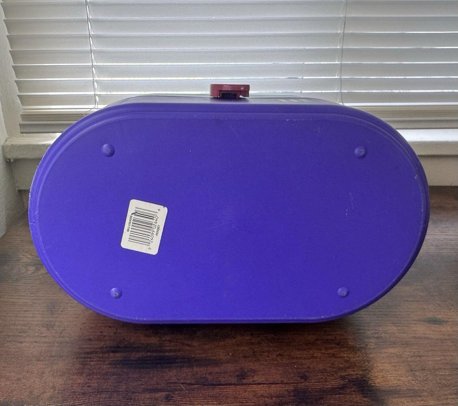 Vintage 1990s Caboodles Original Storage Case Mirror 3-tier Purple Teal ...