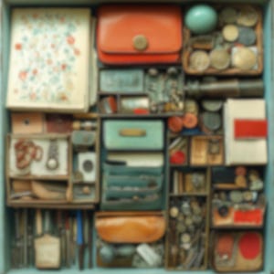 NEW STOCK Mystery Vintage Junk Drawer Items A Time Capsule for Display ...