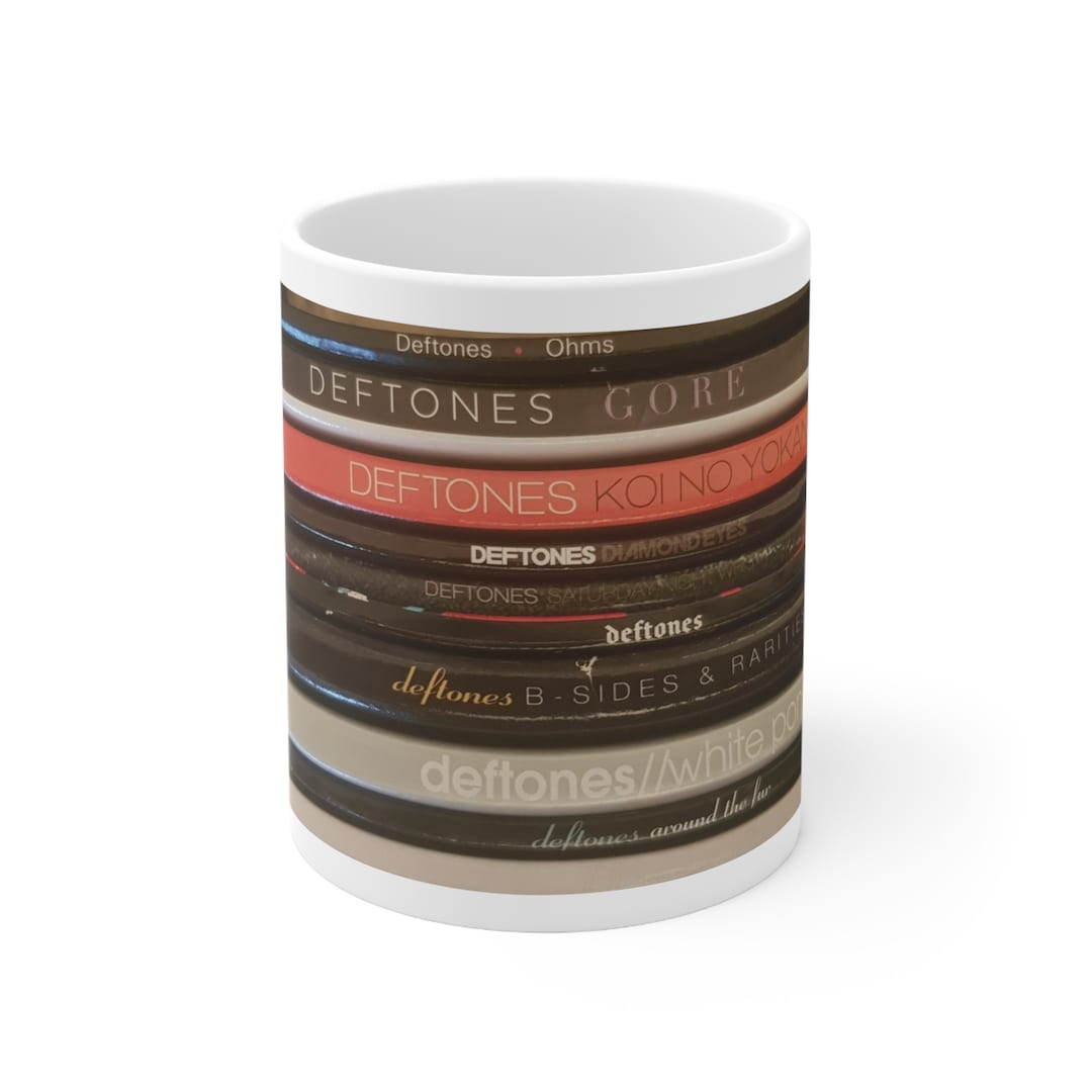 Deftones Vinyl Album Spines Ceramic Coffee Cups, 11oz - Etsy
