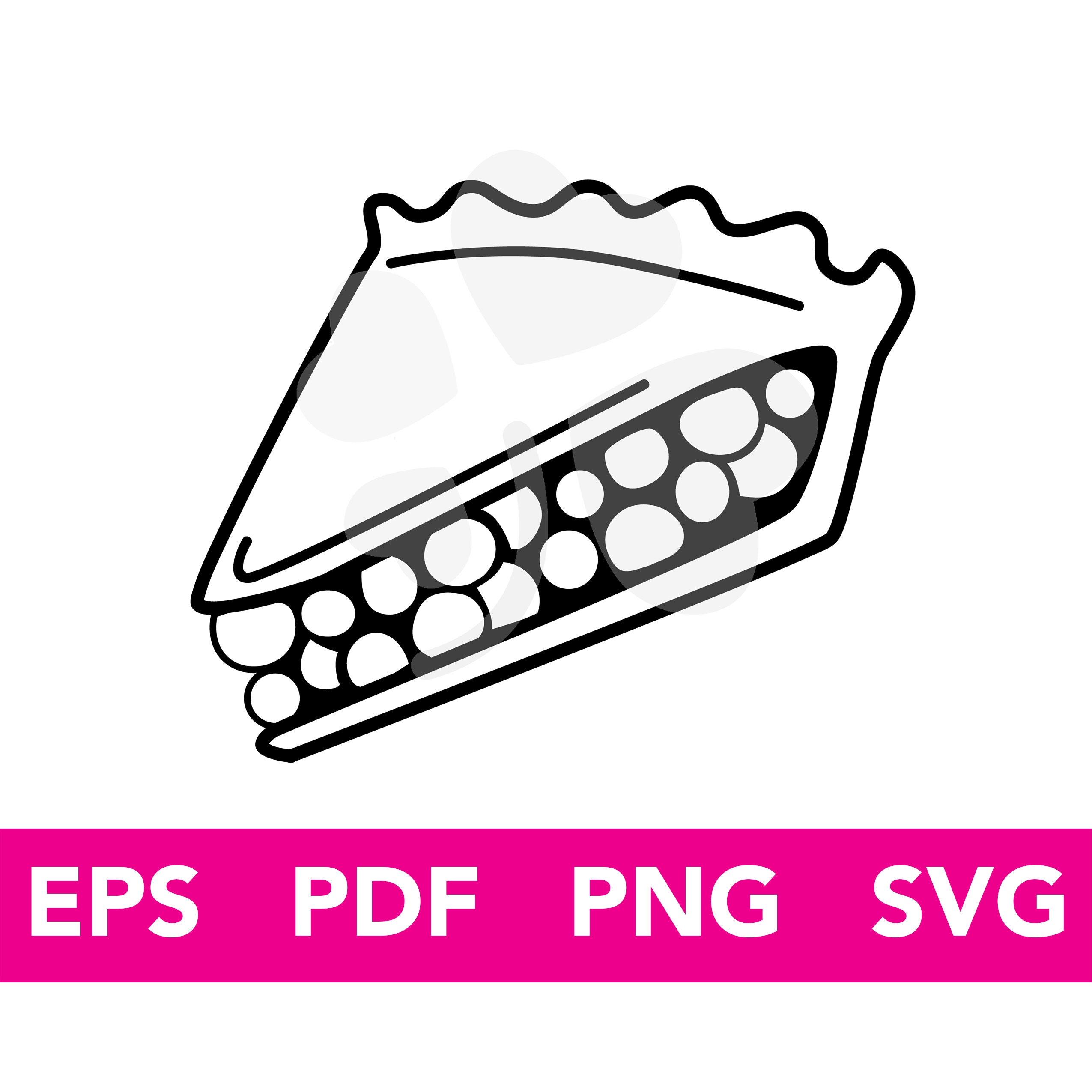 Crust Pie Girl Clipart