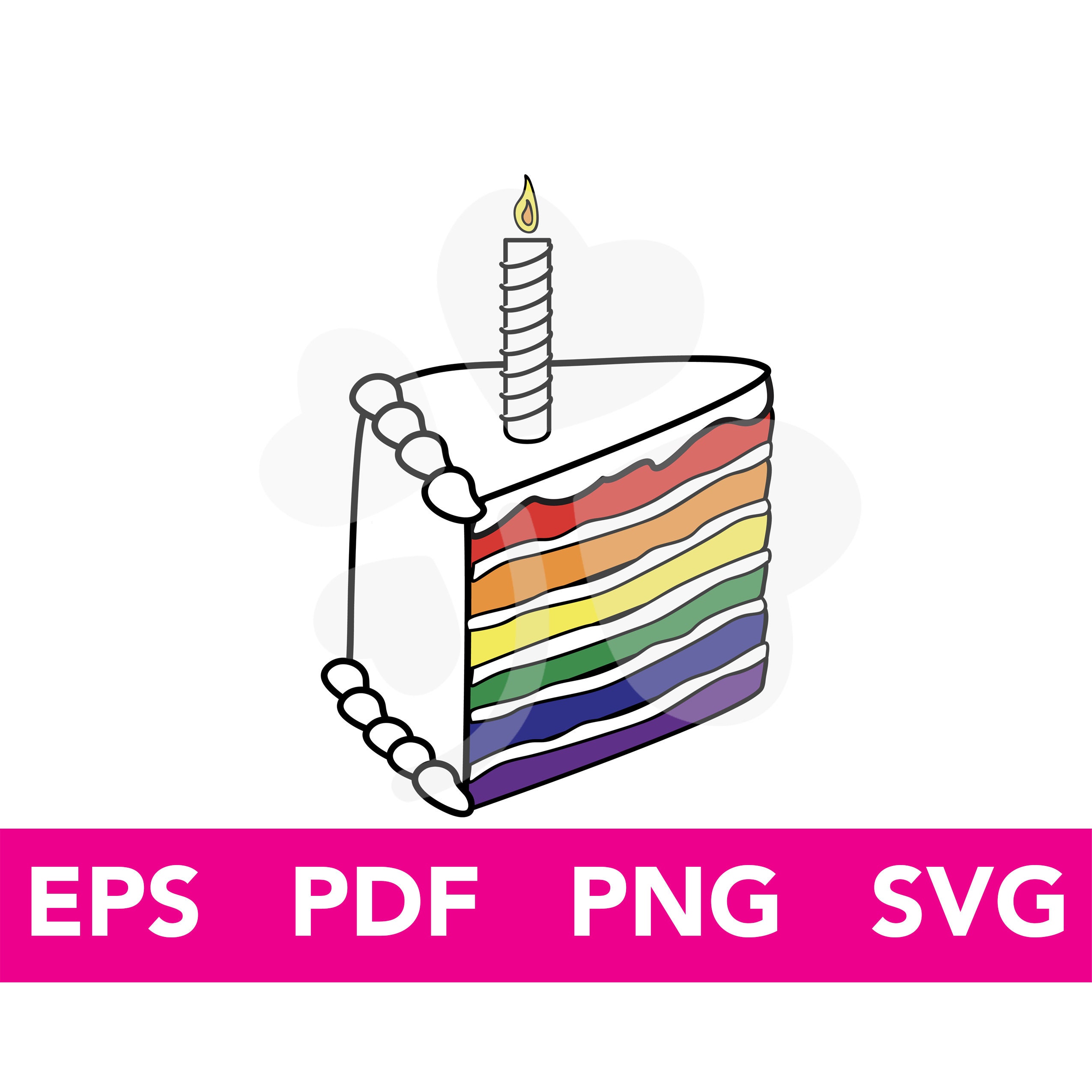 Slice Of Birthday Cake Clip Art