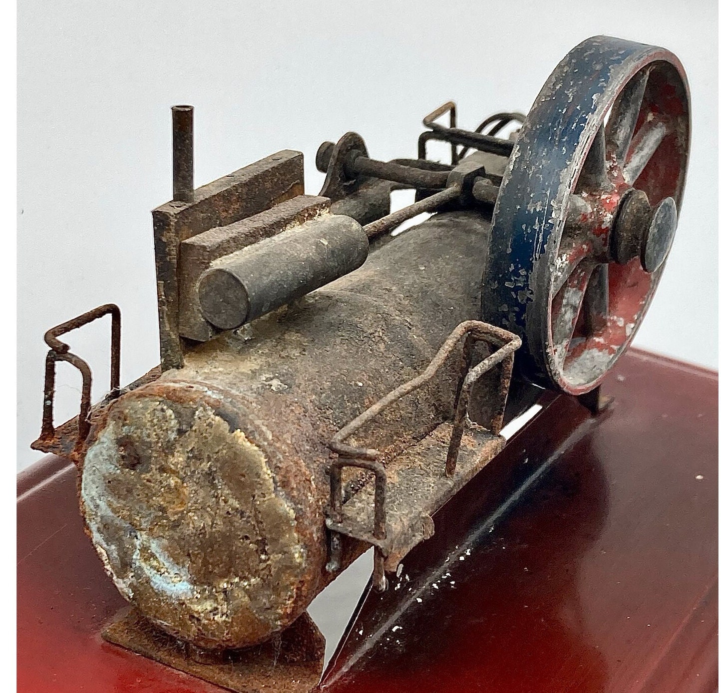 Striking Unique and Absolutely Beautiful Metal Steam Engine - Etsy UK