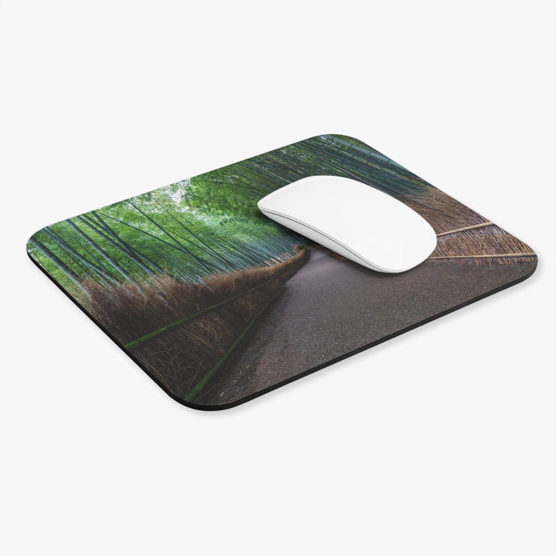 Japan - Serene Bamboo Forest Mouse Pad - Etsy