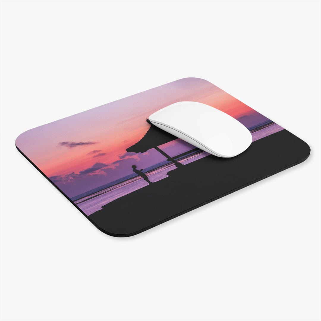 Bali - Sunrise Silhouette Beach Mouse Pad - Etsy