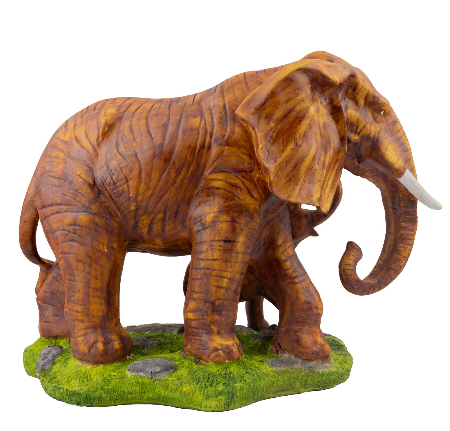 Elephant With Baby Home Decor, Rustic Country Style, Perfect ...