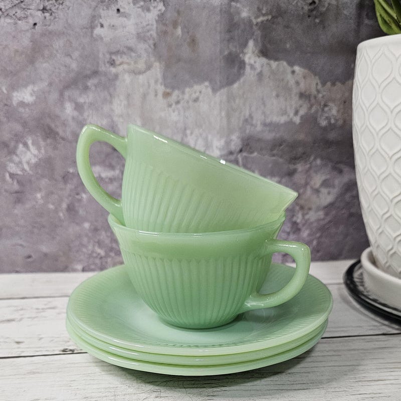 Jadeite Cup - Etsy