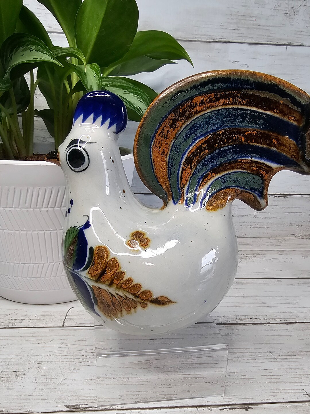 Tonala Mexico Erandi Pottery Bird - Etsy