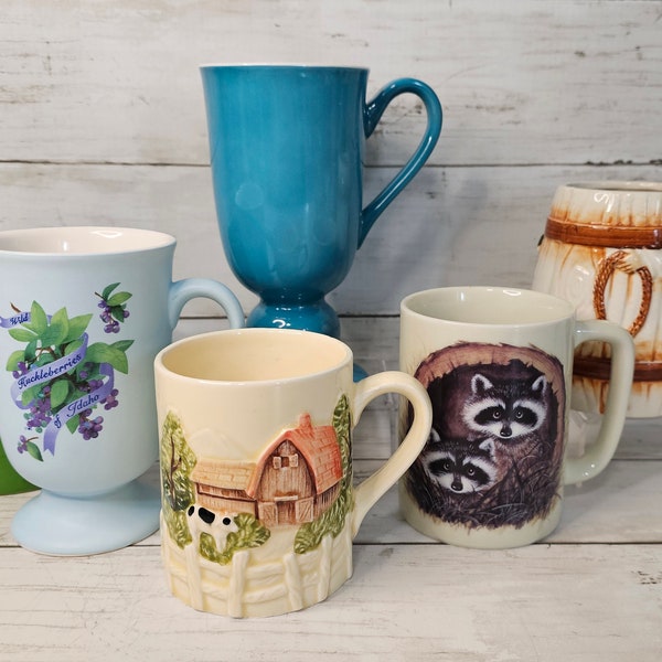 Vintage Coffee Mugs - Etsy