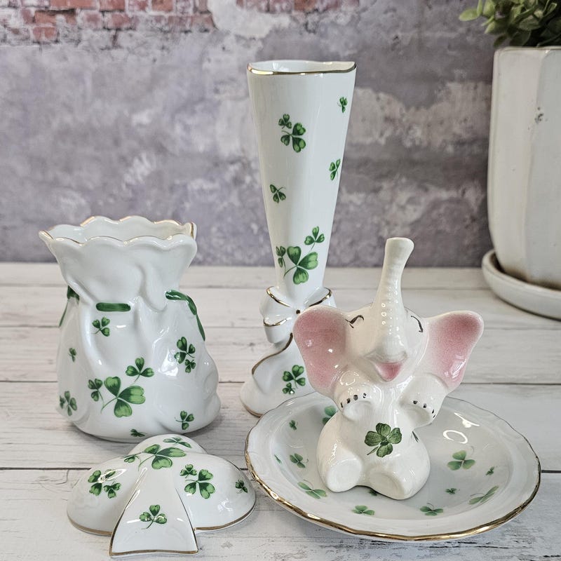 Vase Set Lefton - Etsy