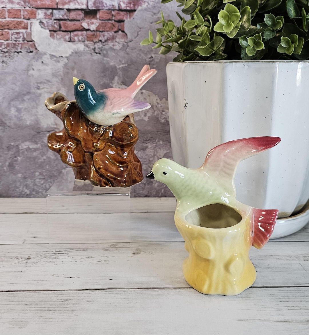Vintage Bird Planter/pot or Trinket Dish. Selling Each Separately - Etsy