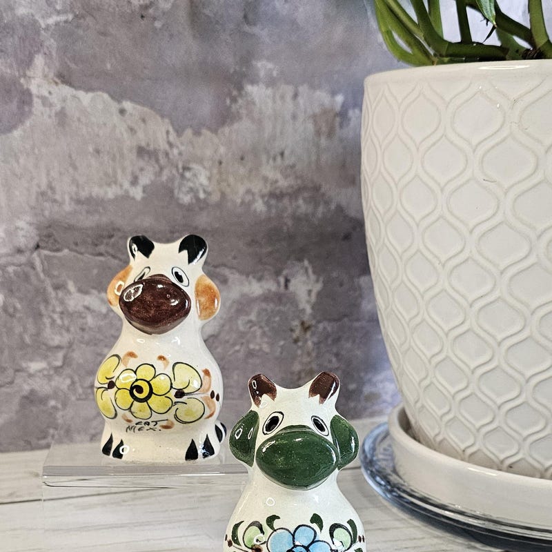 Cow Salt Shaker - Etsy