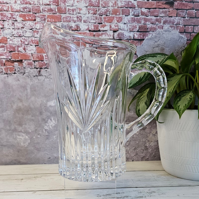Crystal Pitcher - Etsy