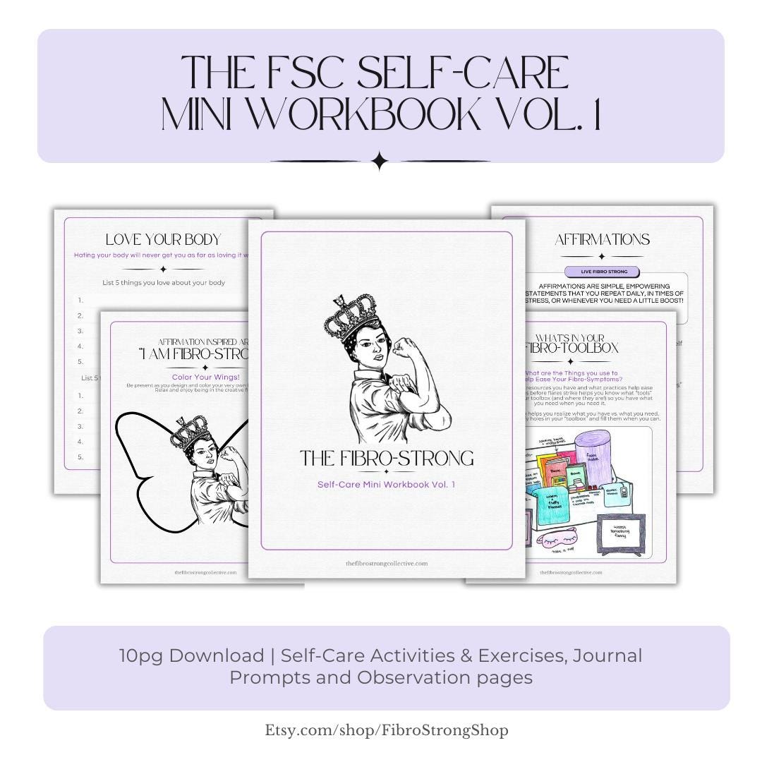 The FSC Self-care Mini Workbook Vol. 1 | Printable/downloadable Self ...