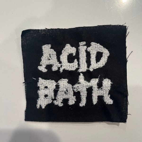 Acid Bath Back Patch - Etsy