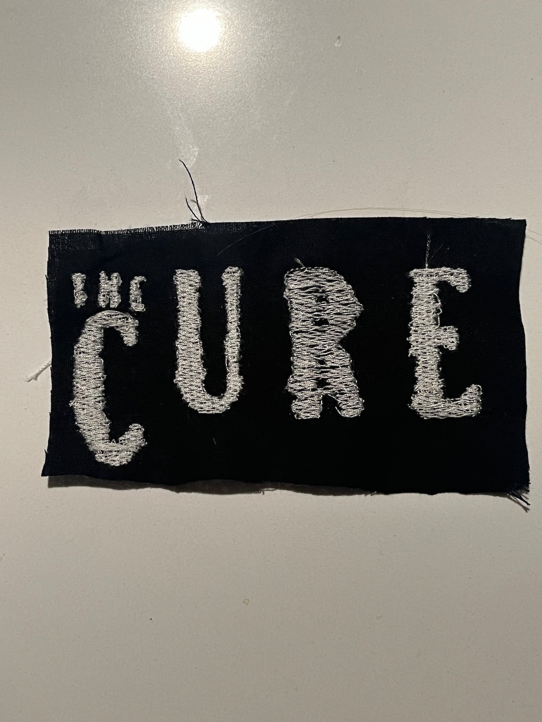 The Cure Embroidered Patch - Etsy