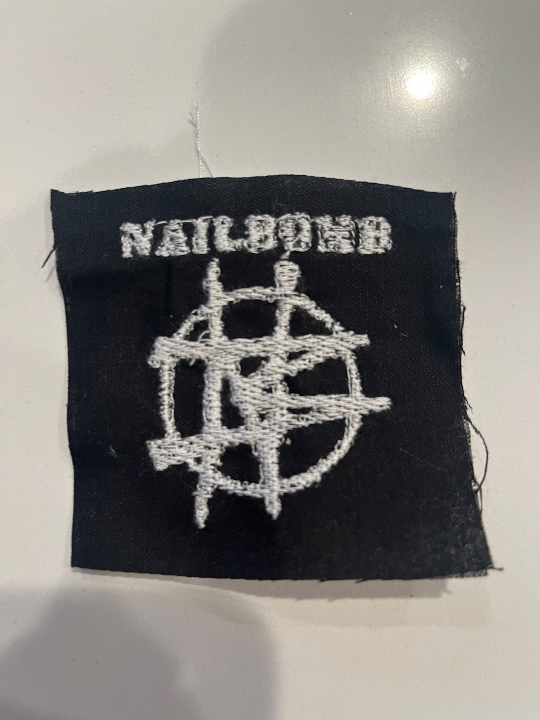 Nailbomb Embroidered Patch - Etsy