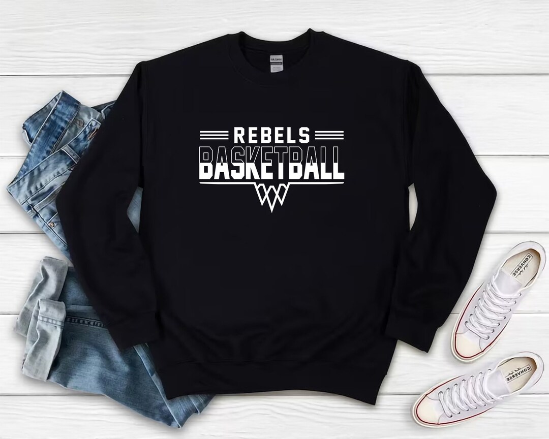 Rebels Basketball Net Svg, Game Day Svg, Basketball Svg, Digital ...