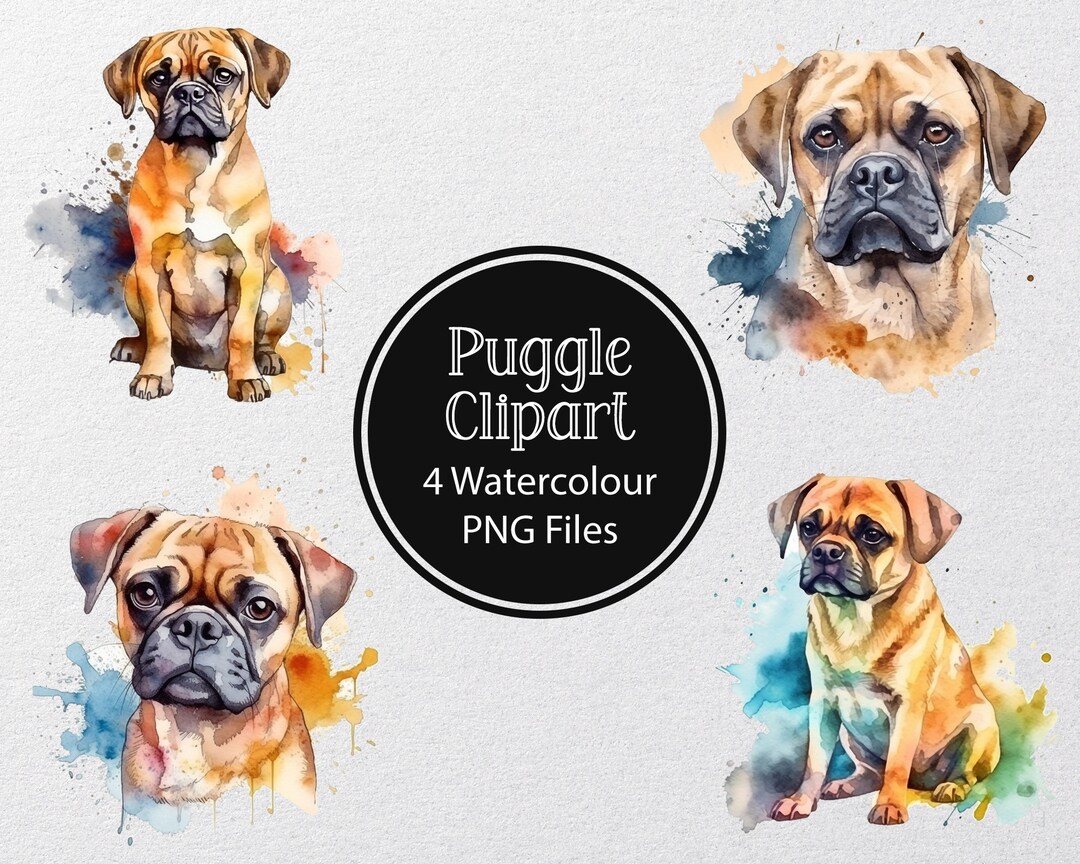 Puggle Png, Dog Png, Bundle Png, Animals Png, Digital Download, Cute ...