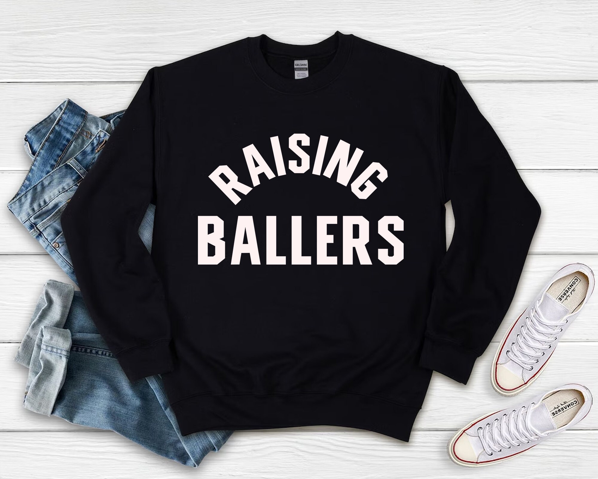 Raising Ballers Svg Arc Svg Distressed Svg Ballers Svg - Etsy