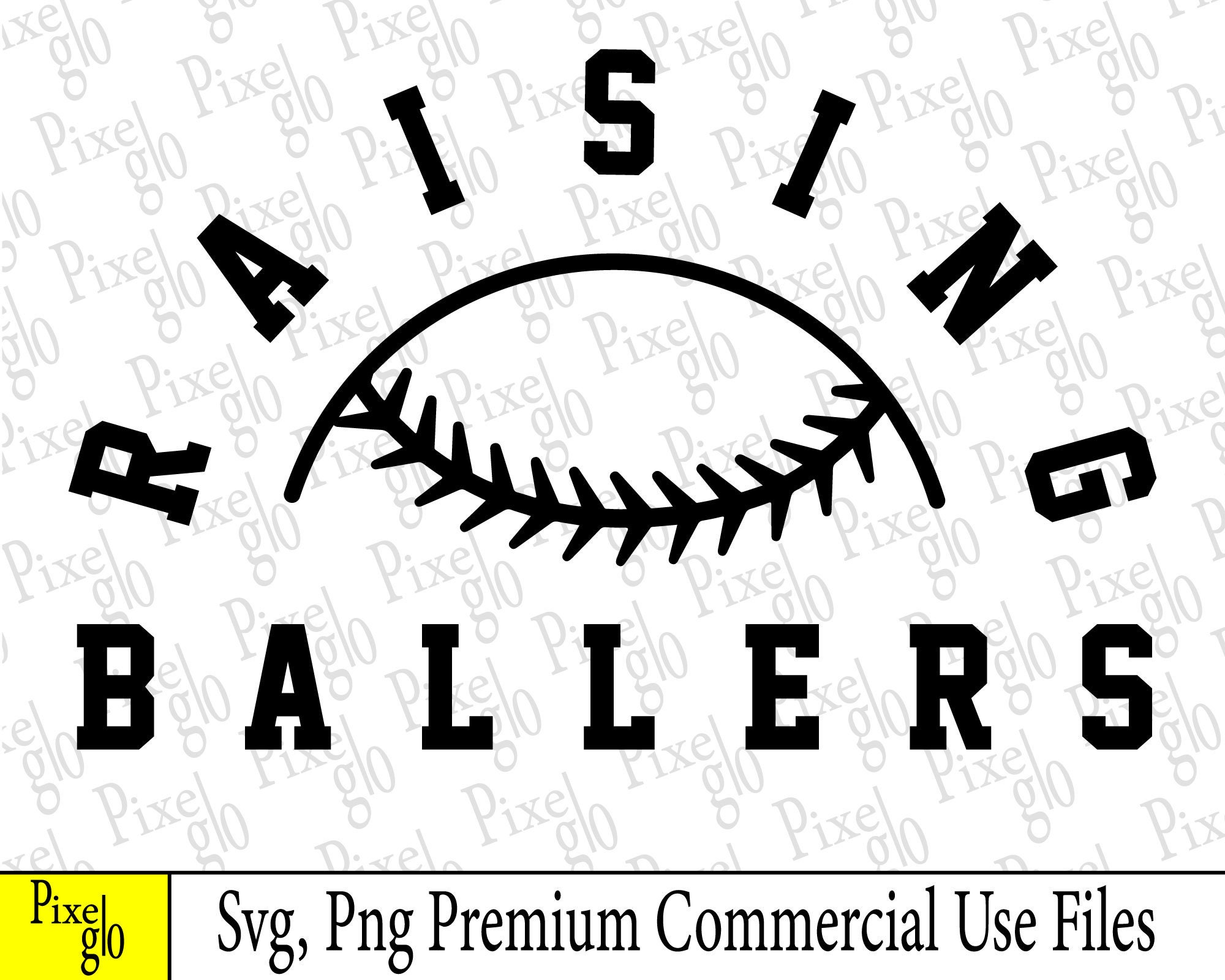 Raising Ballers Svg, Arc Svg, Baseball Svg, Digital Downloads, Raising Svg, Baseball Shirt Svg ...