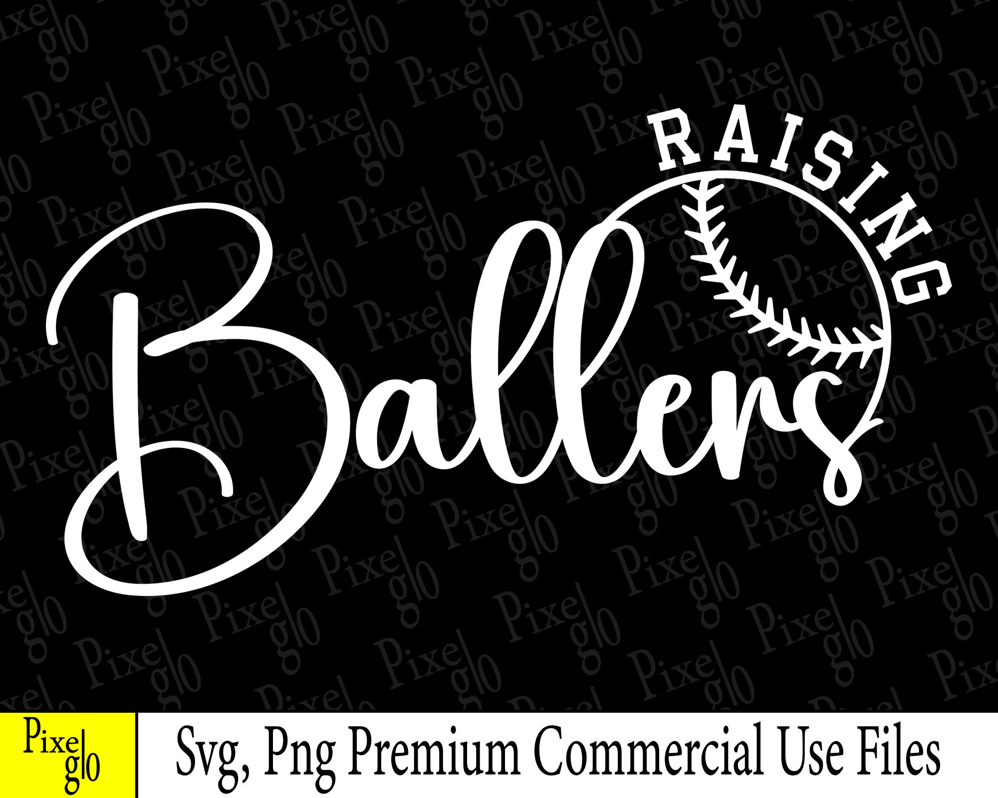 Raising Ballers Svg, Baseball Svg, Arc Svg, Sports Svg, Digital ...