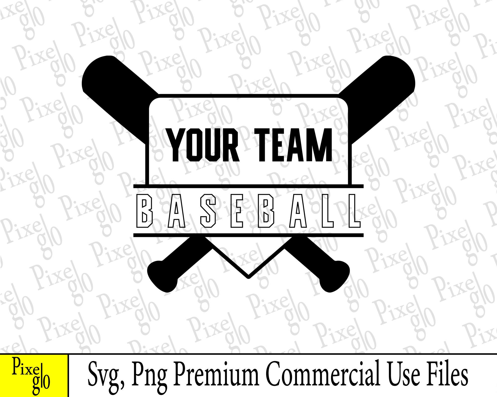 Baseball Base Svg Baseball Bat Svg Your Text Svg Numbers - Etsy
