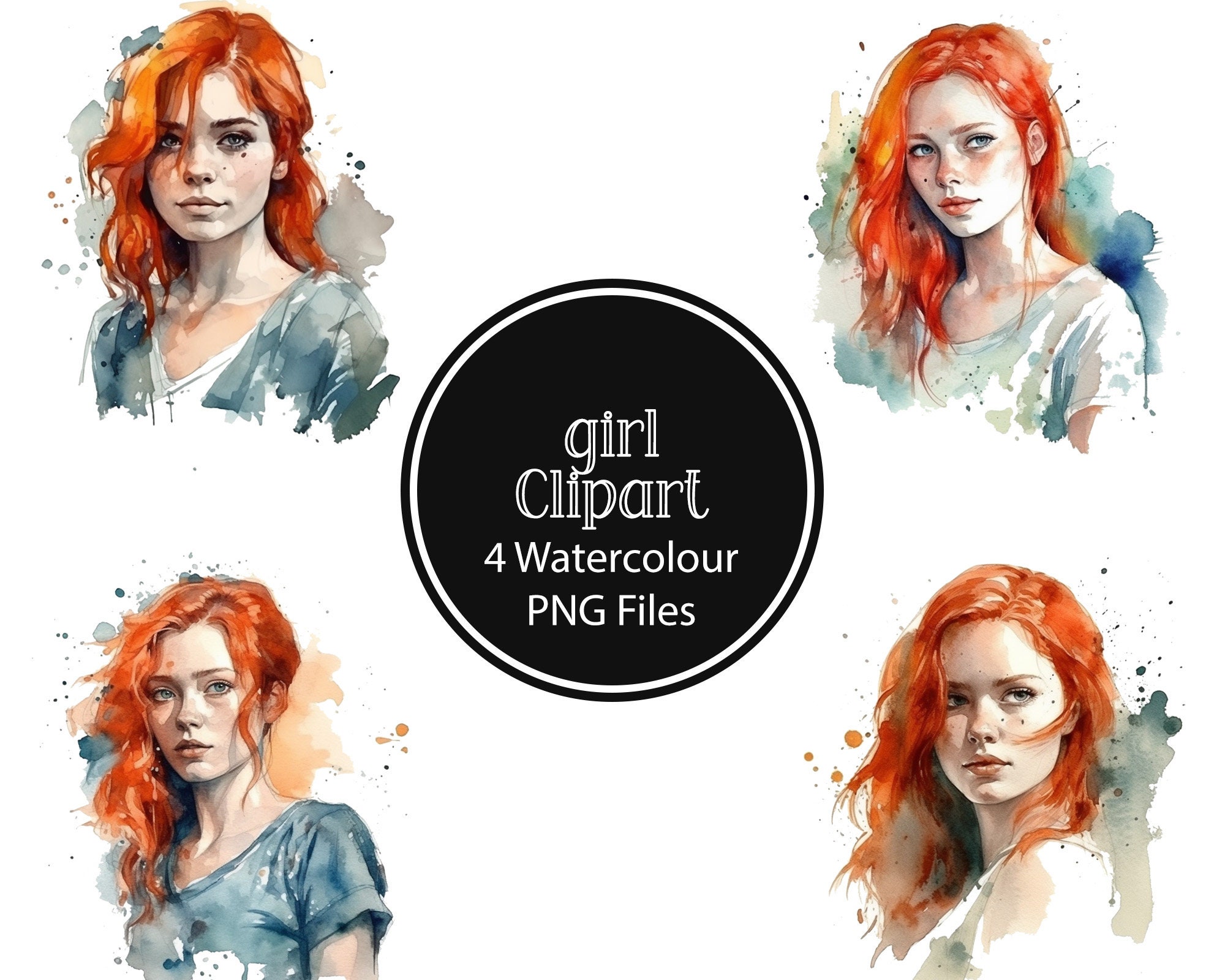 Red Hair Clipart
