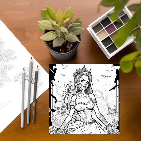 Zombie Princess - Etsy