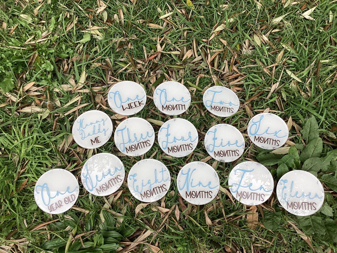 Baby Milestone Acrylic Photo Prop - Etsy New Zealand