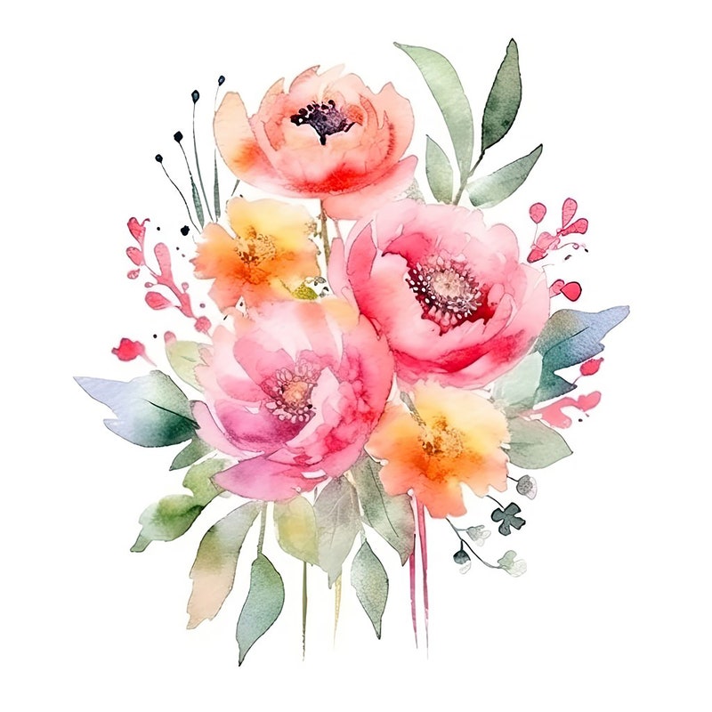 Water Color Clip Art - Etsy