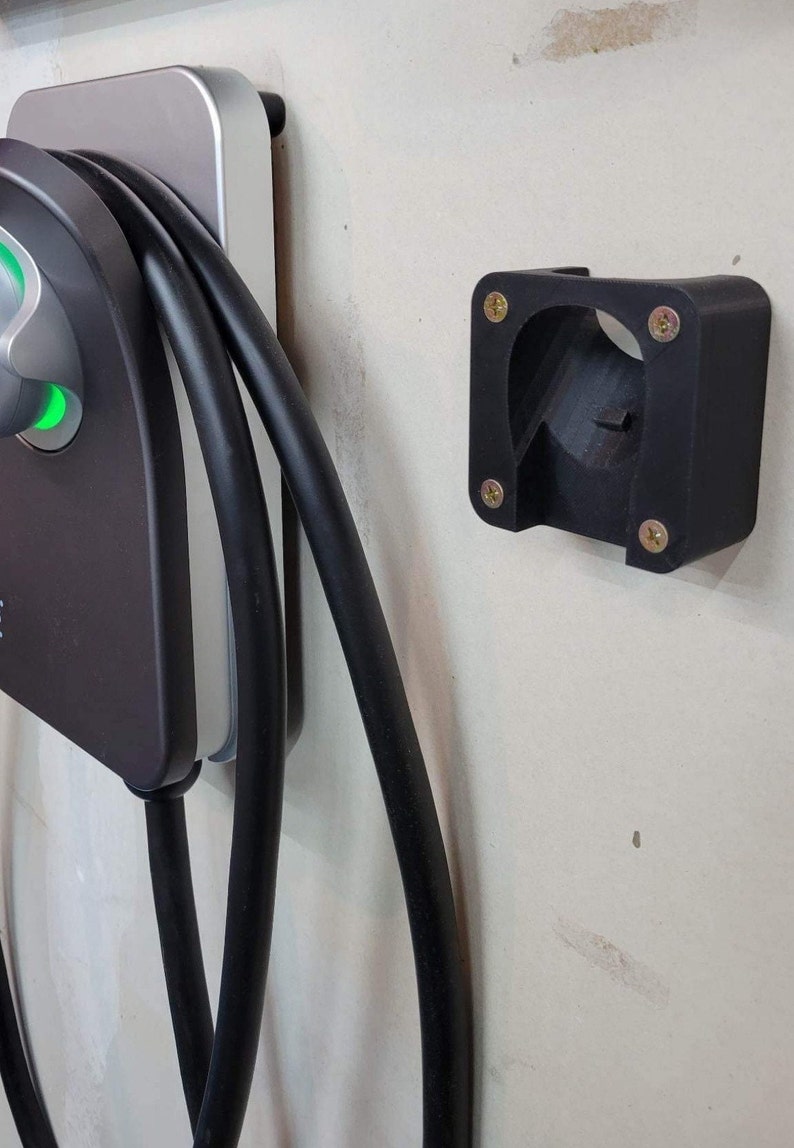 Tesla/ EV Wall Mount Charger Holder - Etsy