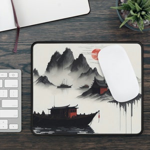 Asian Landscape Gaming Mouse Pad - Etsy