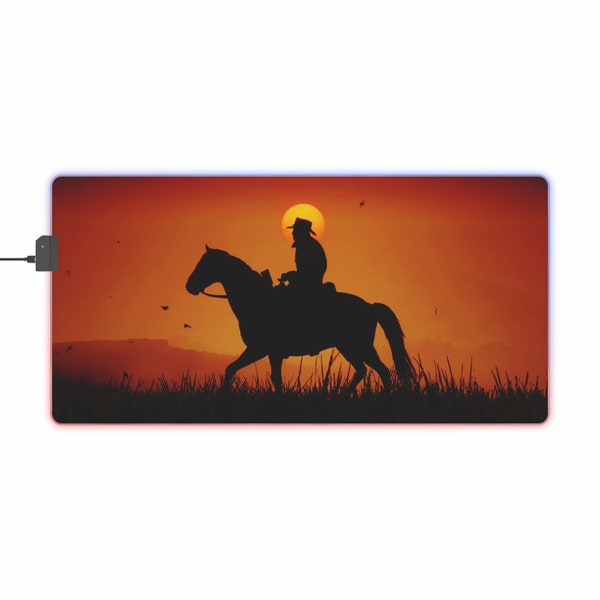 Red Dead Redemption Mouse Pad - Etsy