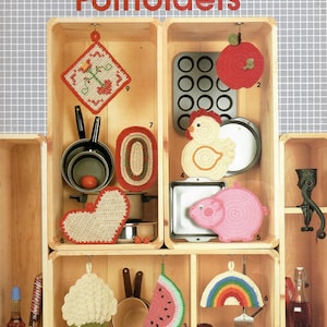 Vintage Crochet Chicken Potholder Pattern From 1983 - Cute and Easy - Etsy