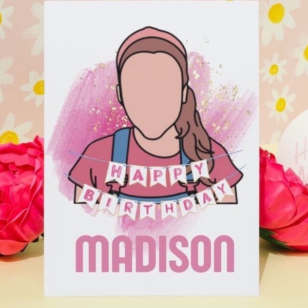 Miss Rachel Birthday Card - Etsy Singapore