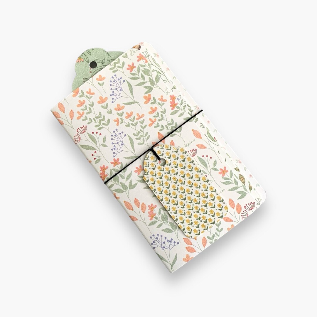 Butterfly and Nature Woodland Four Pocket Journal Folio With Bookmark ...