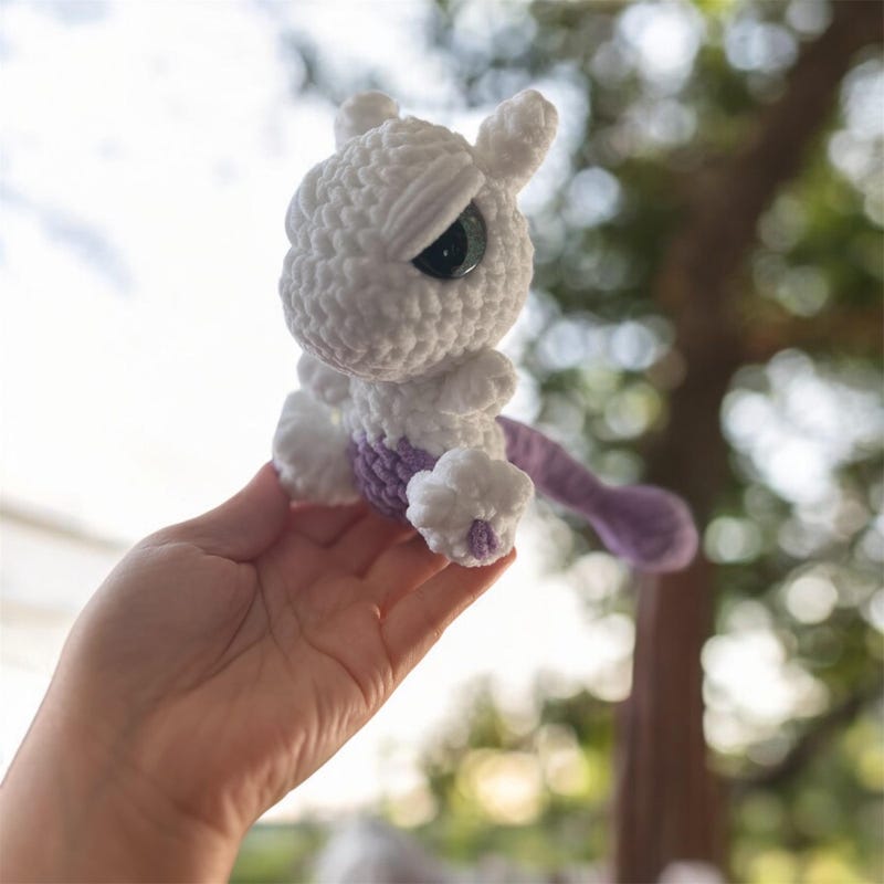 Mewtwo Amigurumi - Etsy