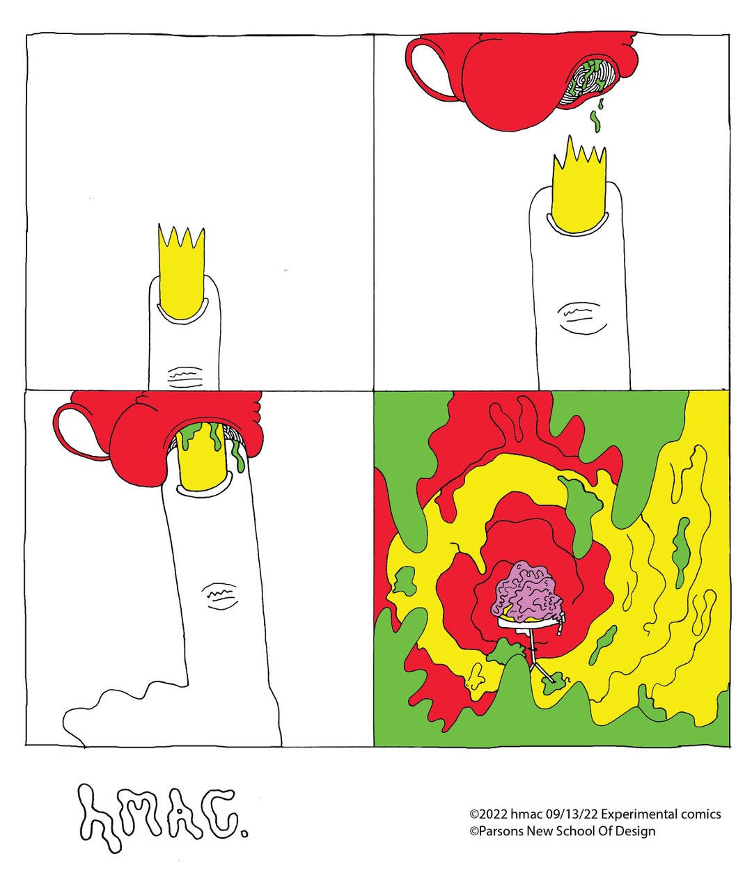 NO.1 Four Panel Comic - POSTER - Etsy