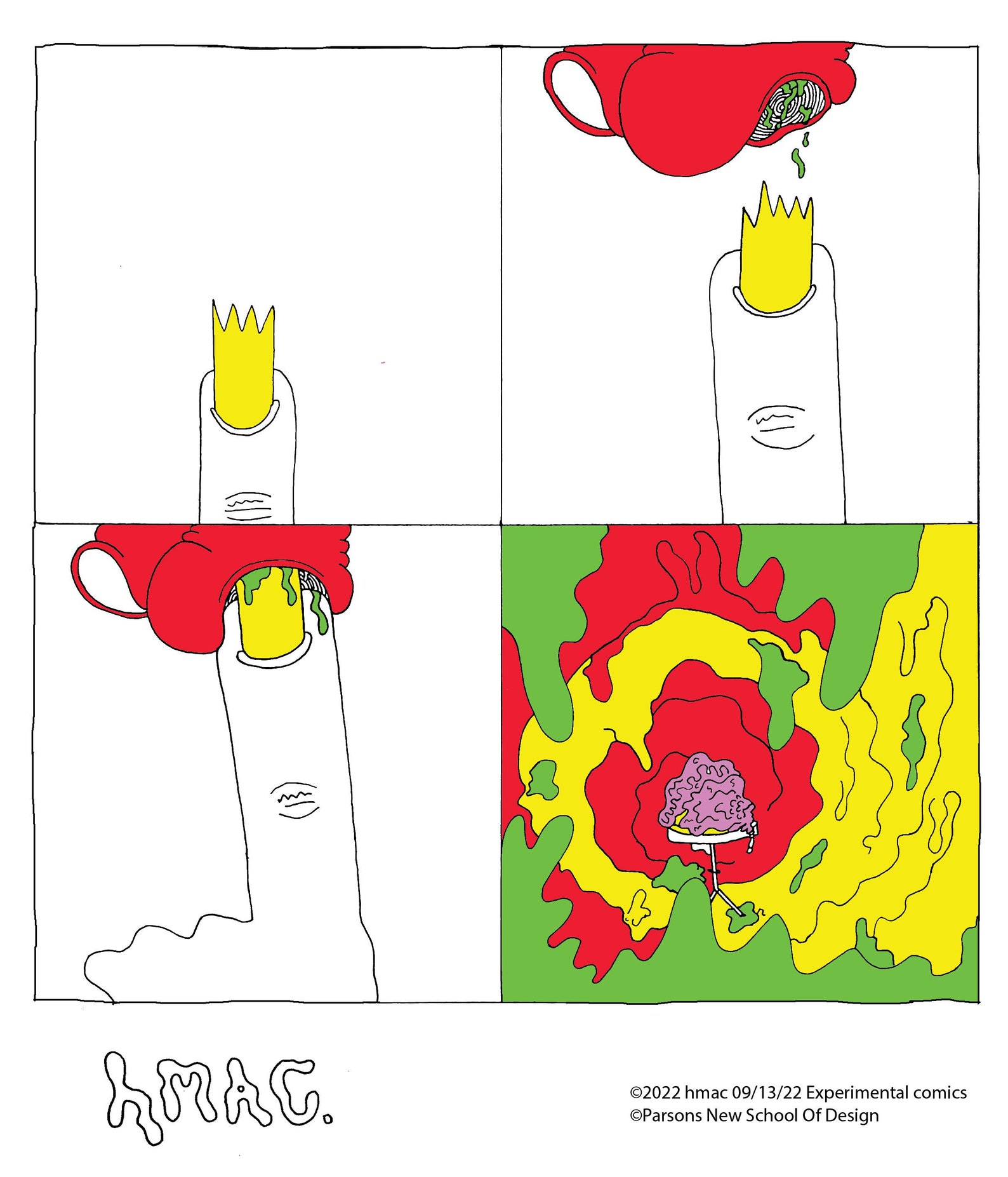 NO.1 Four Panel Comic - POSTER - Etsy