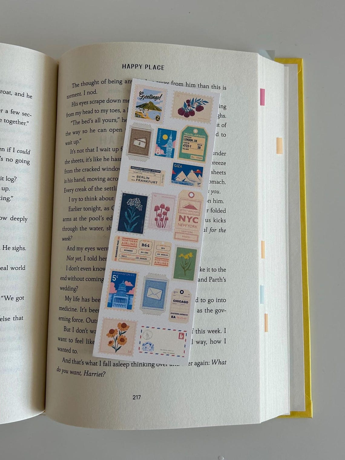 Coastal/travel Bookmarks, Summer, Aesthetic, Bookish - Etsy