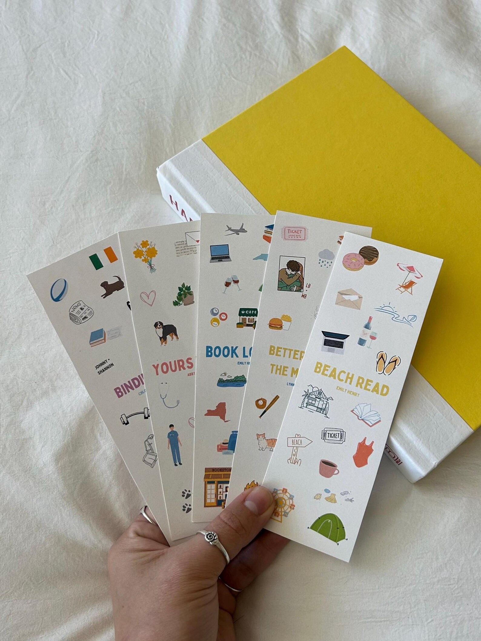 Book Themed Bookmarks, Book Lovers, Bookish Gifts - Etsy