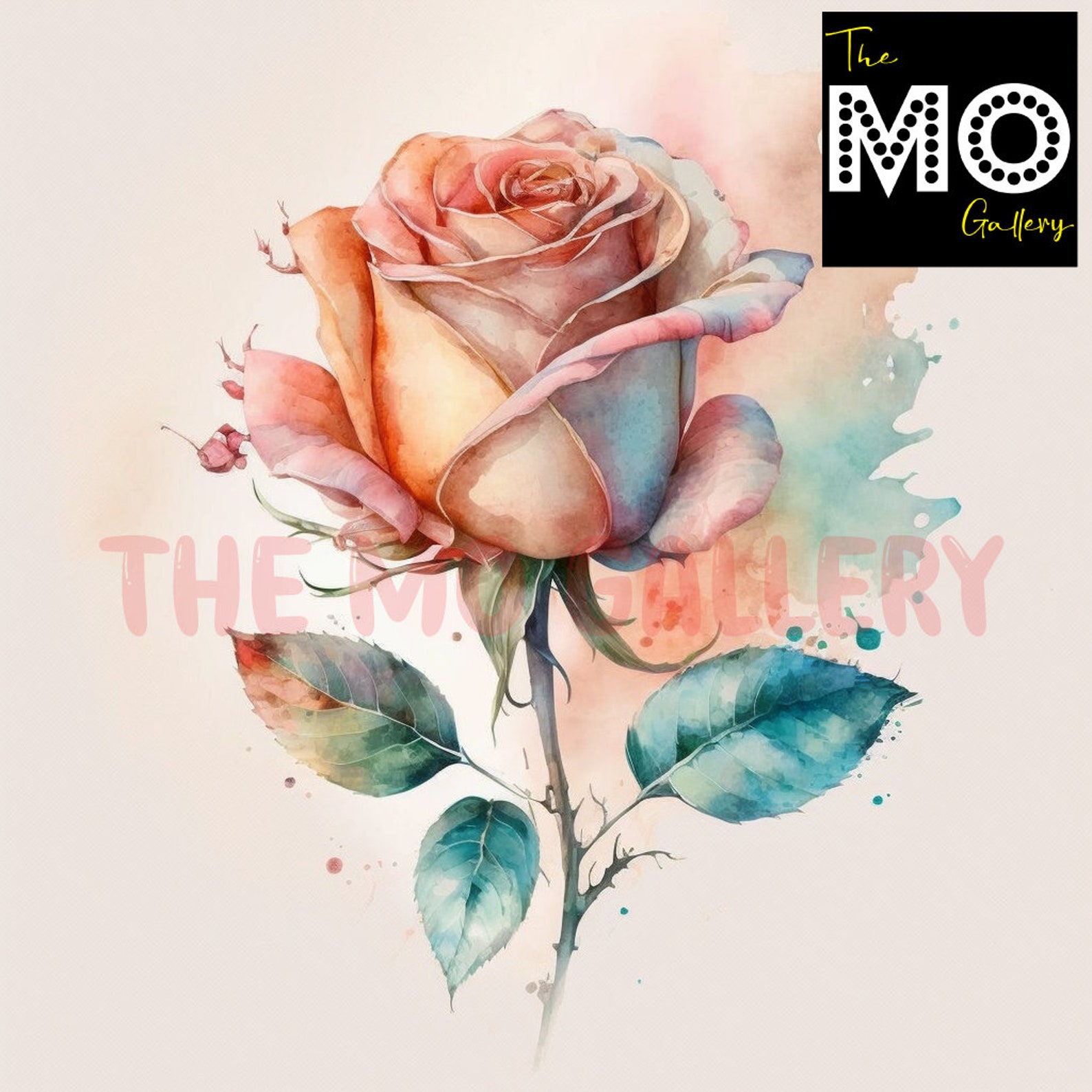 20 Rose Watercolor Portraits Illustration Prints Card Making - Etsy